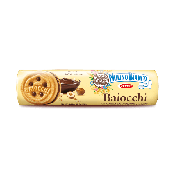 Baiocchi con Crema alla Nocciola e Cacao | Mulino Bianco