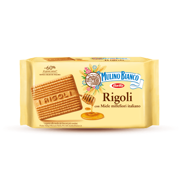 Rigoli: Biscotti frollini con Latte e Miele | Mulino Bianco