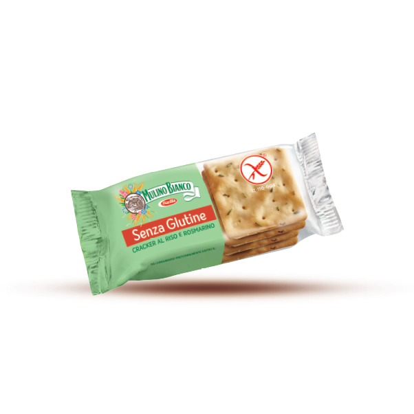Cracker Senza Glutine con Riso e Rosmarino | Mulino Bianco